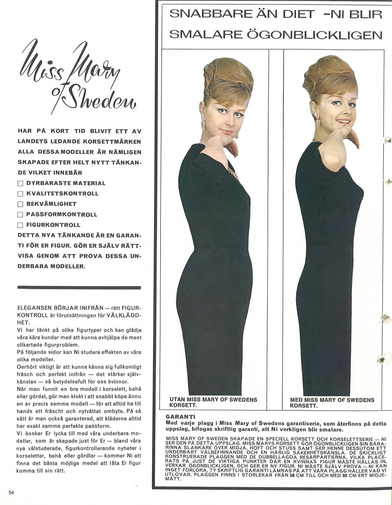 60-ernes undertøj – et tilbageblik