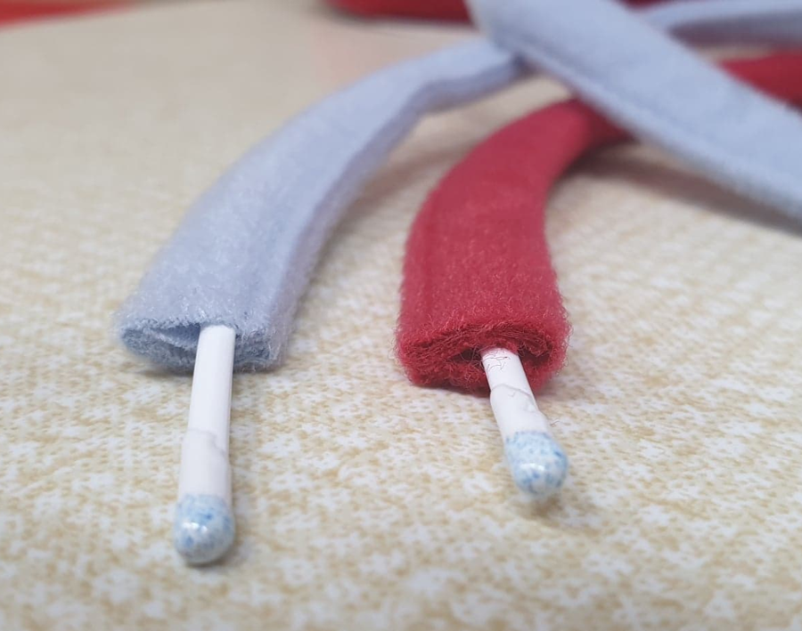 Oh no! The underwire in my bra broke!