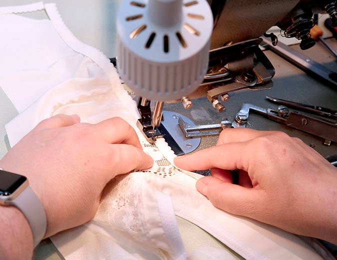 Creating a bra - a visit to Miss Mary's bra atelier